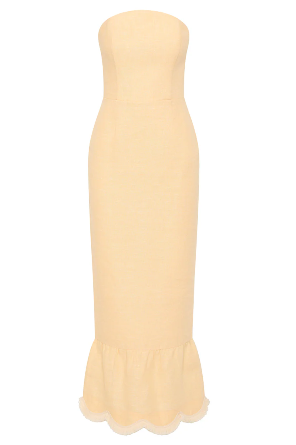Essie Strapless Dress | Dusty Citron – Valentines Austin