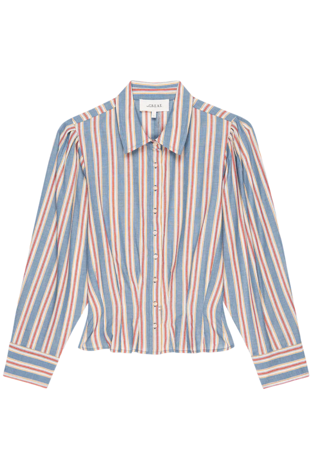The Honor Top | Blue Frontier Stripe – Valentines Austin